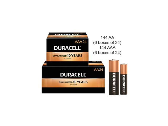 Click here for 144 AA + 144 AAA Duracell Coppertop Alkaline Batte... prices