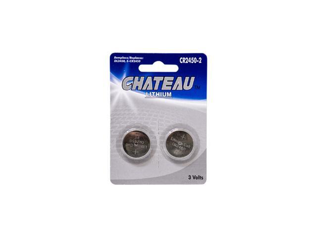 Click here for CR2450 Chateau 3 Volt Lithium Coin Cell Batteries... prices