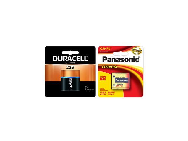 Click here for 1 x Duracell + 1 x Panasonic CRP2/223 Photo Lithiu... prices