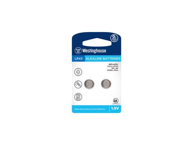 Click here for LR43 / AG12 Westinghouse Alkaline Button Batteries... prices