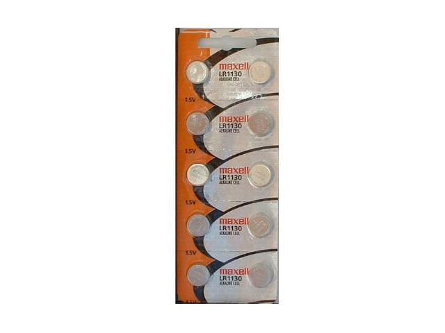 Click here for 10-Pack LR1130 / AG10 / 389 Maxell Alkaline Button... prices