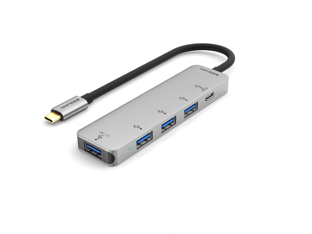 Click here for EZQuest 4-Port USB 3.0 Hub Adapter with USB-C PD 3... prices