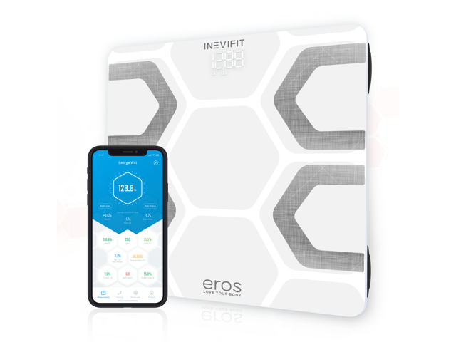 Click here for INEVIFIT Eros Bluetooth Smart Body Fat Scale with... prices