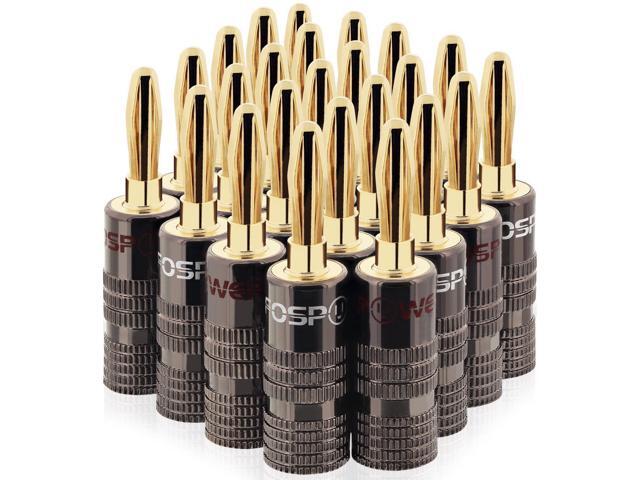 Click here for FosPower Banana Plugs 12 Pairs / 24 pcs  Closed Sc... prices