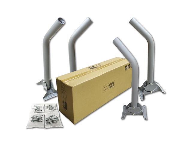 Click here for LOT OF 4 SLIMELINE FOOT MAST POLE 2 inches OD Ka/K... prices