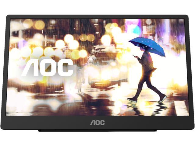 Click here for AOC - 15.6 IPS Portable USB-C Touch Monitor - Blac... prices
