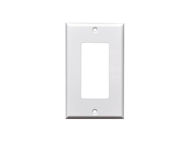 Click here for 1 Gang Standard Decorator Wall Plate White prices