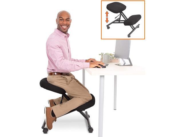 Click here for ProErgo Pneumatic Ergonomic Kneeling Chair New & I... prices