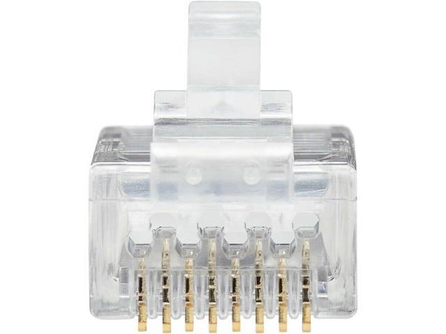 Click here for 100PK CA6 RJ45 PASS-THROUGH UTP MODULAR prices