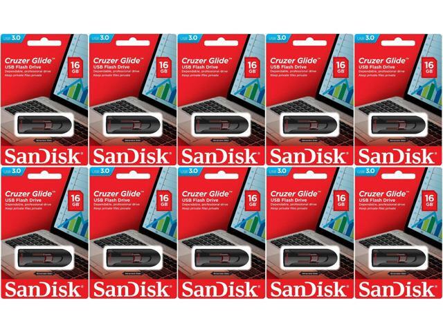 Click here for 10 x SanDisk 16GB Cruzer Glide USB 3.0 Flash Pen D... prices