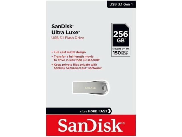 Click here for SanDisk Ultra Luxe 256GB SD CZ74 SDCZ74 USB 3.1 15... prices