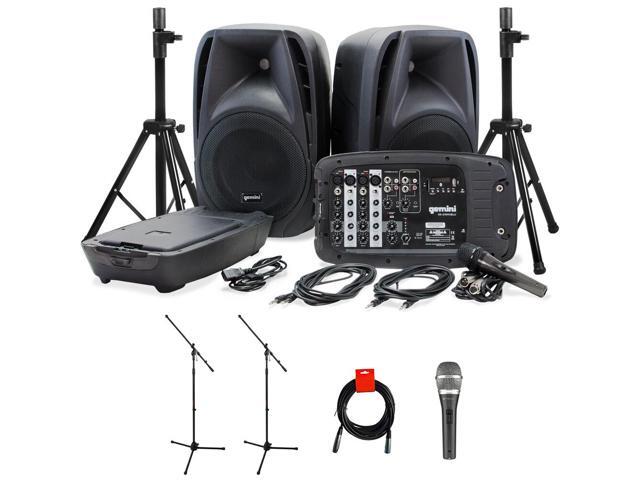 Click here for Gemini ES-210MXBLU-ST 600W 10 Portable PA System P... prices