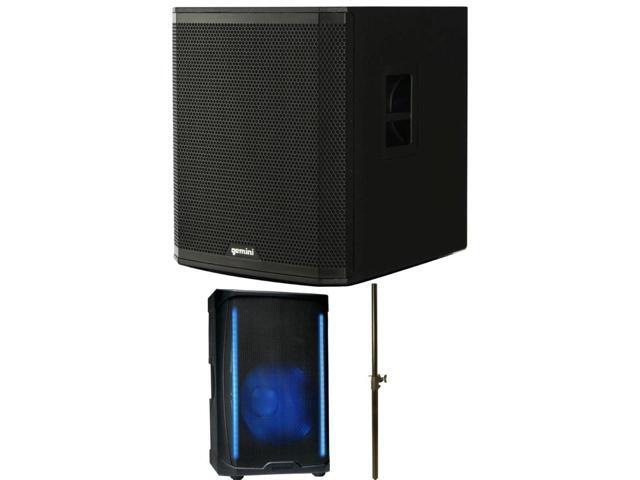 Click here for Gemini Sound ZRX-S18BT 18 Inch Powered Subwoofer 2... prices