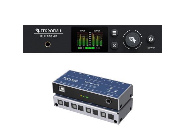 Click here for Ferrofish Pulse8 AE 8x8 AD/DA Converter with 66-Ch... prices