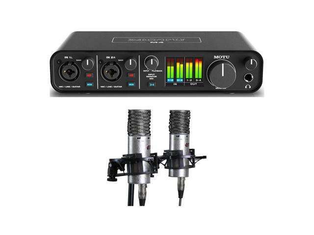 Click here for Motu M4 4x4 USB Audio Interface Bundle + Aston Spi... prices