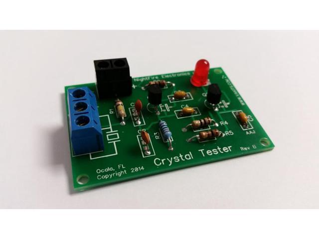 Click here for Crystal Tester Kit by NightFire Electronics prices