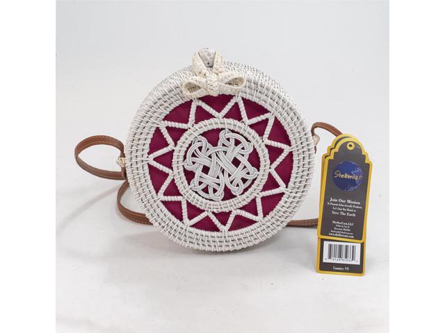 Click here for Handwoven Round rattan bag for Women Shoulder bags... prices