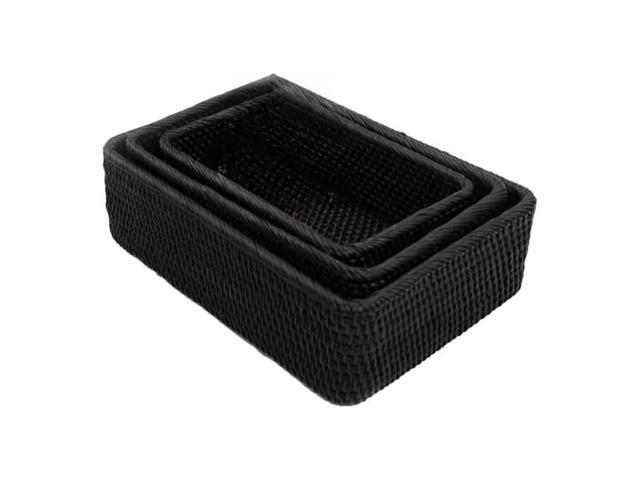 Click here for Shelter Cast Rattan Serving Tray Handwoven Tray De... prices