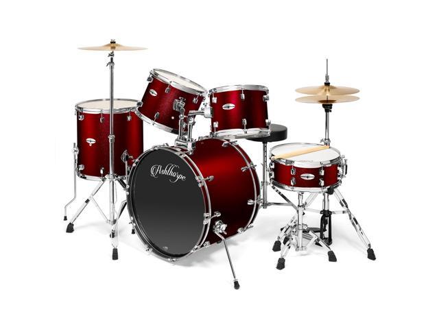 Click here for Ashthorpe 5-Piece Full Size Adult Drum Set with Re... prices