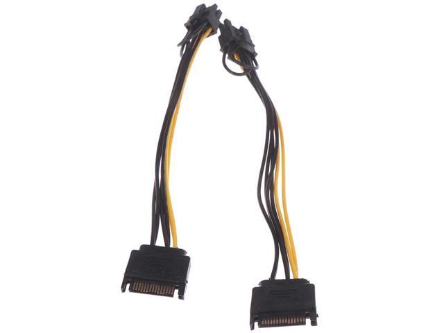 Click here for 1pc 15pin SATA Male to 8pin(6+2) PCI-E Power Suppl... prices