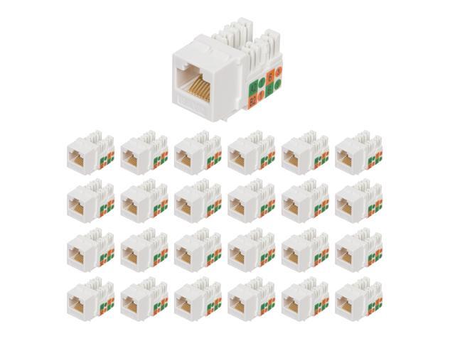 Click here for Buyers Point Cat6 RJ45 90-Degree Keystone Jack  Pu... prices