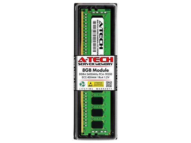 Click here for A-Tech 8GB 1Rx4 PC4-19200 DDR4 2400 ECC REG RDIMM... prices