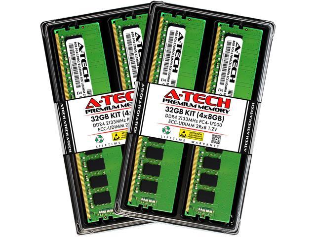 Click here for A-Tech 32GB (4x8GB) 2Rx8 PC4-17000 / PC4-17000E DD... prices