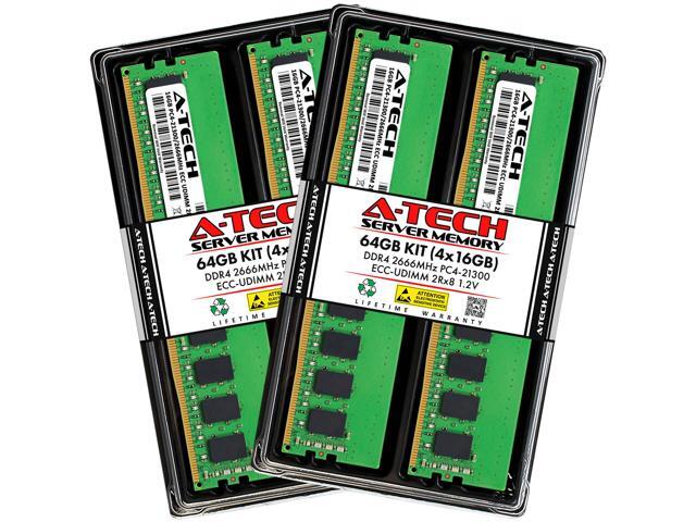 Click here for A-Tech 64GB (4x16GB) 2Rx8 PC4-21300 / PC4-21300E D... prices