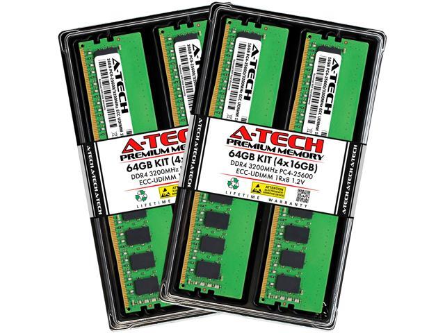 Click here for A-Tech 64GB (4x16GB) 1Rx8 PC4-25600 / PC4-25600E D... prices