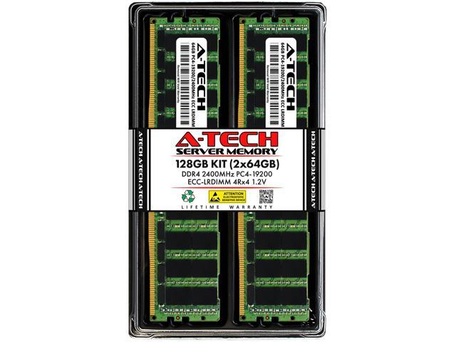 Click here for A-Tech 128GB (2x64GB) 4Rx4 PC4-19200L DDR4 2400 MH... prices