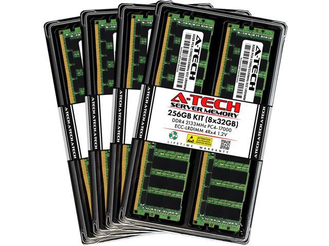 Click here for A-Tech 256GB (8x32GB) 4Rx4 PC4-17000 DDR4 2133 MHz... prices