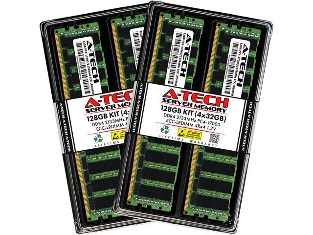 Click here for A-Tech 128GB (4x32GB) 4Rx4 PC4-17000 DDR4 2133 MHz... prices