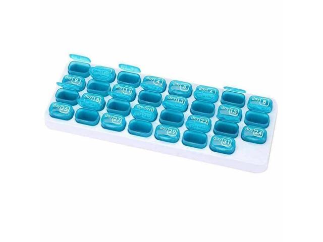 Click here for 31 Day Monthly Pill Organizer Medication Pod Compa... prices