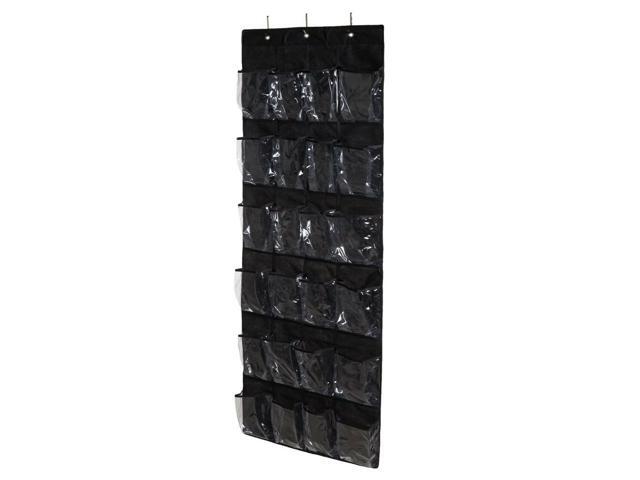 Click here for 24 Wide Pockets Over the Door Shoe Organizer Hangi... prices