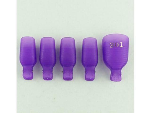 Click here for 10 Pcs Toe Nail Art Soak Off Clip Cap UV Gel Polis... prices