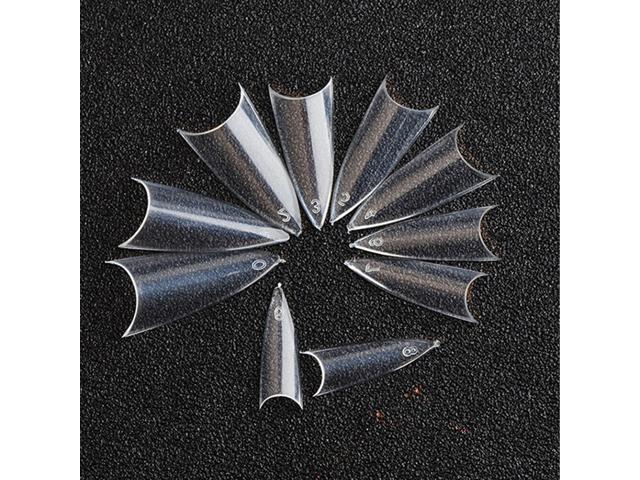 Click here for 1000Pcs Stiletto French False Fake Acrylic Nail Ti... prices