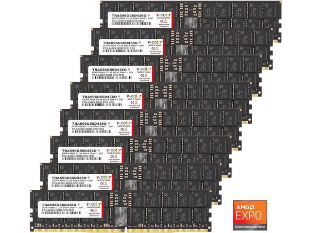 Click here for V-COLOR DDR5 768GB (96GBx8) 5600MHz CL36 6Gx4 2Rx4... prices