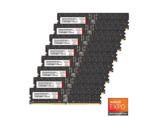 Click here for V-COLOR DDR5 512GB (64GBx8) 6000MHz CL36 4Gx4 2Rx4... prices