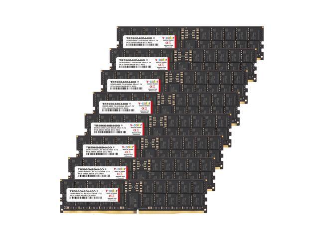 Click here for V-COLOR DDR5 768GB (96GBx8) 4800MHz CL40 6Gx4 2Rx4... prices