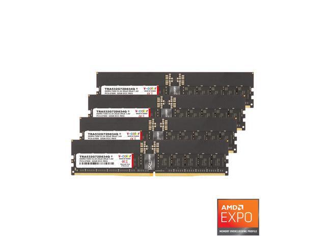 Click here for V-COLOR DDR5 128GB (32GBx4) 7200MHz CL34 2Gx8 2Rx8... prices