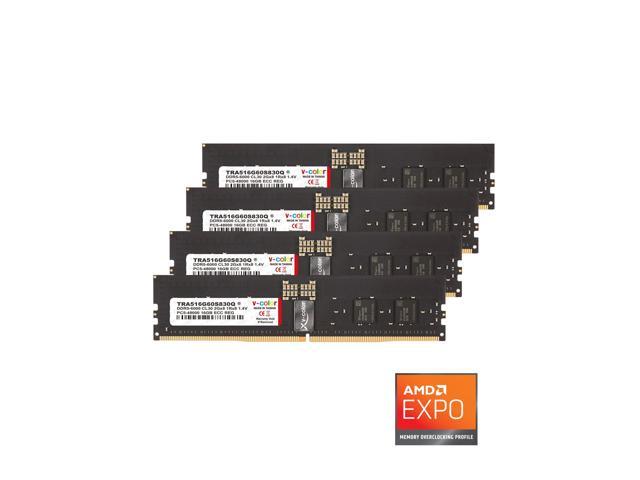 Click here for V-Color DDR5 64GB (4x16GB) 6000MHz CL30 1Rx8 Ultra... prices
