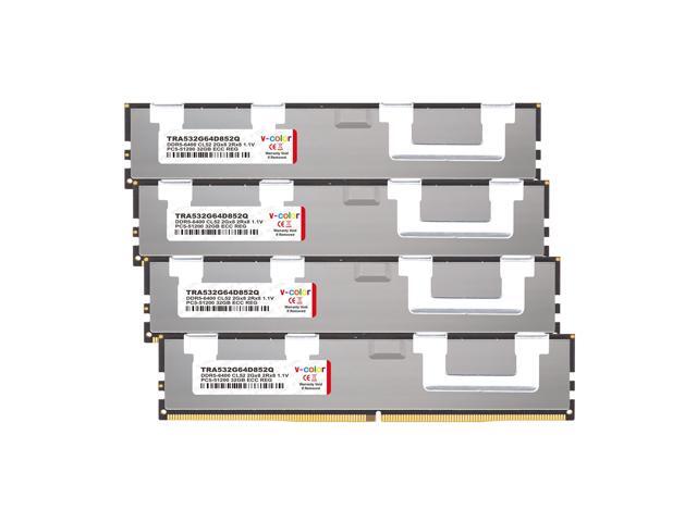 Click here for V-COLOR DDR5 128GB (32GBx4) 6400MT/s CL52 ECC R-DI... prices