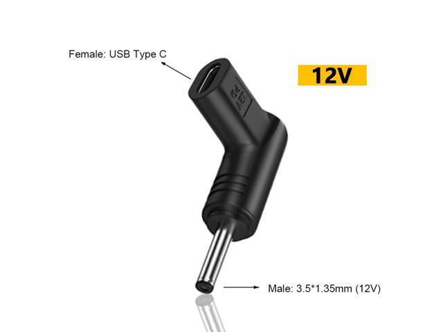 Click here for USB Type C Female to 3.5x1.35mm 12V Laptop Power A... prices