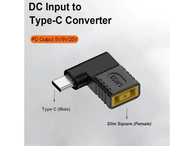 Click here for DC Slim Square Tip to USB Type C PD Power Adapter... prices