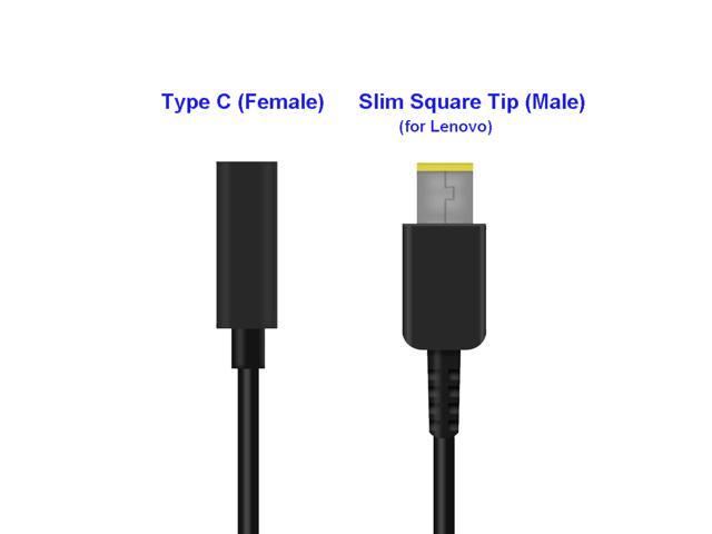 Click here for USB-C Type-C (Female) to Slim Square Tip converter... prices