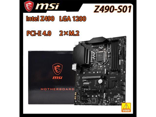 Click here for MSI Z490-S01 LGA 1200 ATX Intel Motherboard prices