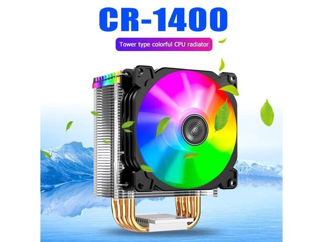 Click here for PWM 4Pin 12V PC LED Fan Cooling RGB 4 Heat-pipes C... prices