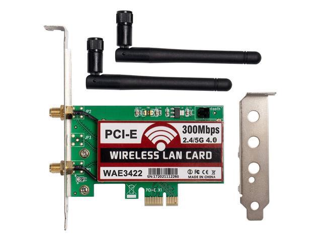 Click here for Dual Band 2.4GHz/5GHz PCIe 300Mbps Wireless Networ... prices
