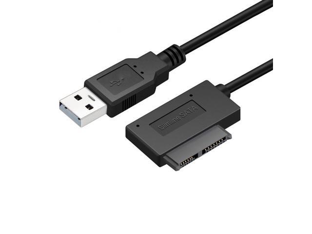 Click here for USB 2.0 to 7+6 13 Pin Slimline SATA II Adapter Cab... prices