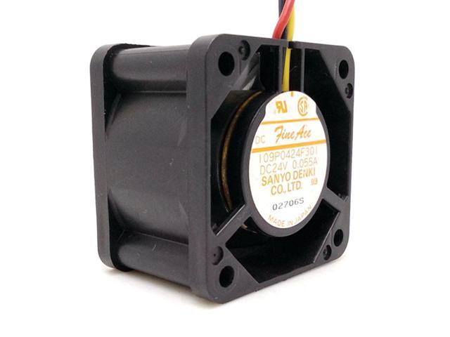 Click here for For Sanyo 4028 fan 109p0424f301 24v 4cm 0.055A dou... prices